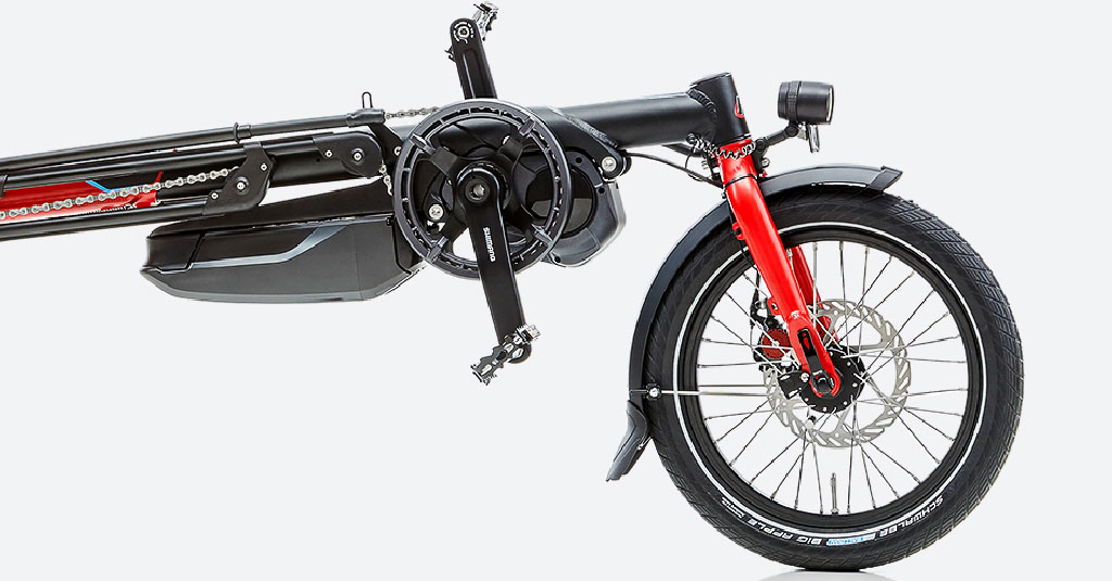 Hase Bikes: Lepus Faltbares Dreirad