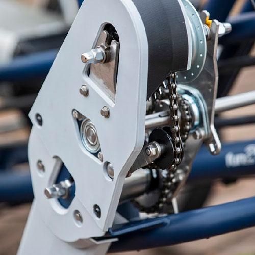 Van Raam Fun2Go Elektrisches Dreirad Paralleltandem