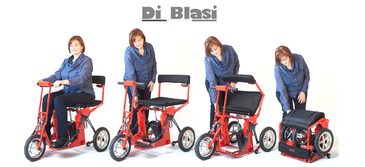 Di Blasi: R30 Faltbarer E-Scooter
