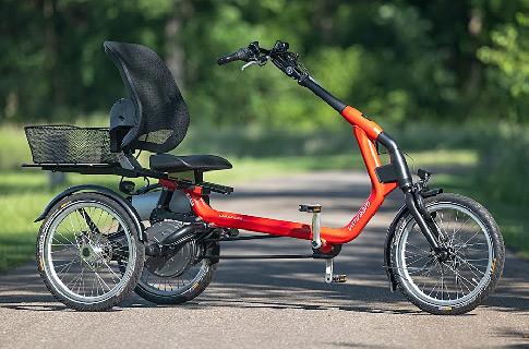 Dreiräder, Elektro-Dreiräder von Van Raam und Hasebike